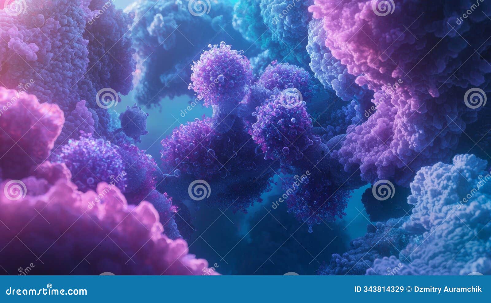 A Dynamic Visual Depiction of Mitosis, Showing the Stages of Cell ...