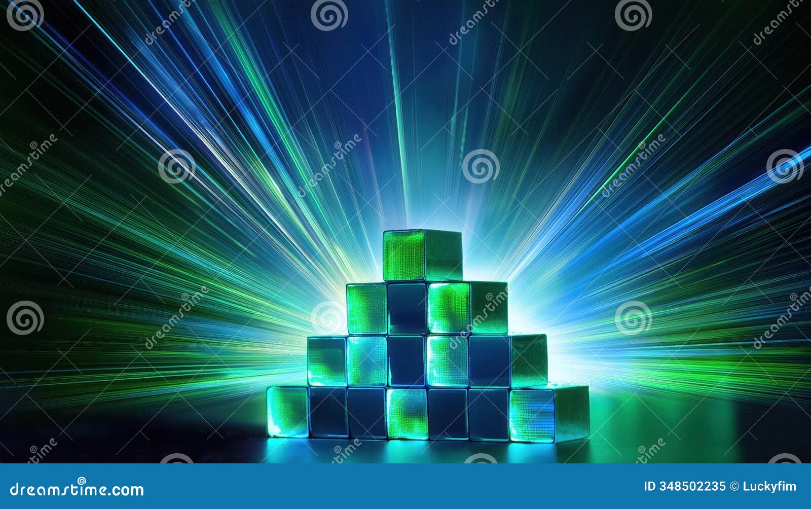 A Visual Of Blocks With Arrows Symbolizes Decisionmaking, Showcasing A ...