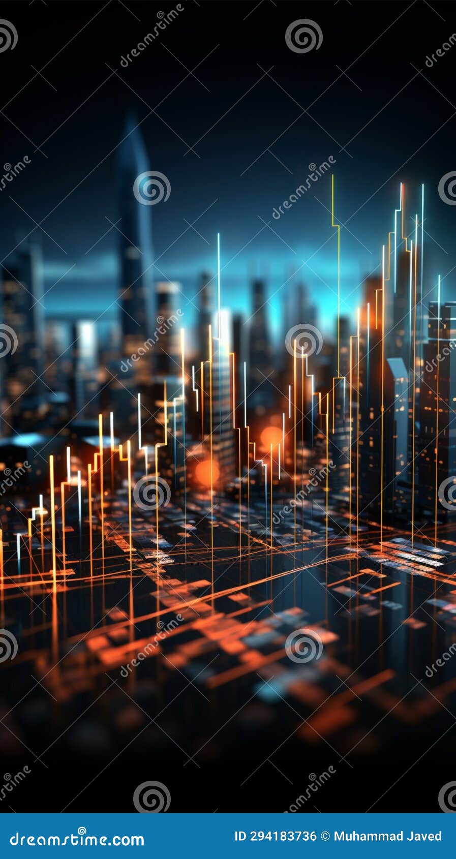 Dynamic Visual Representation of Business and Stock Market Trends and ...