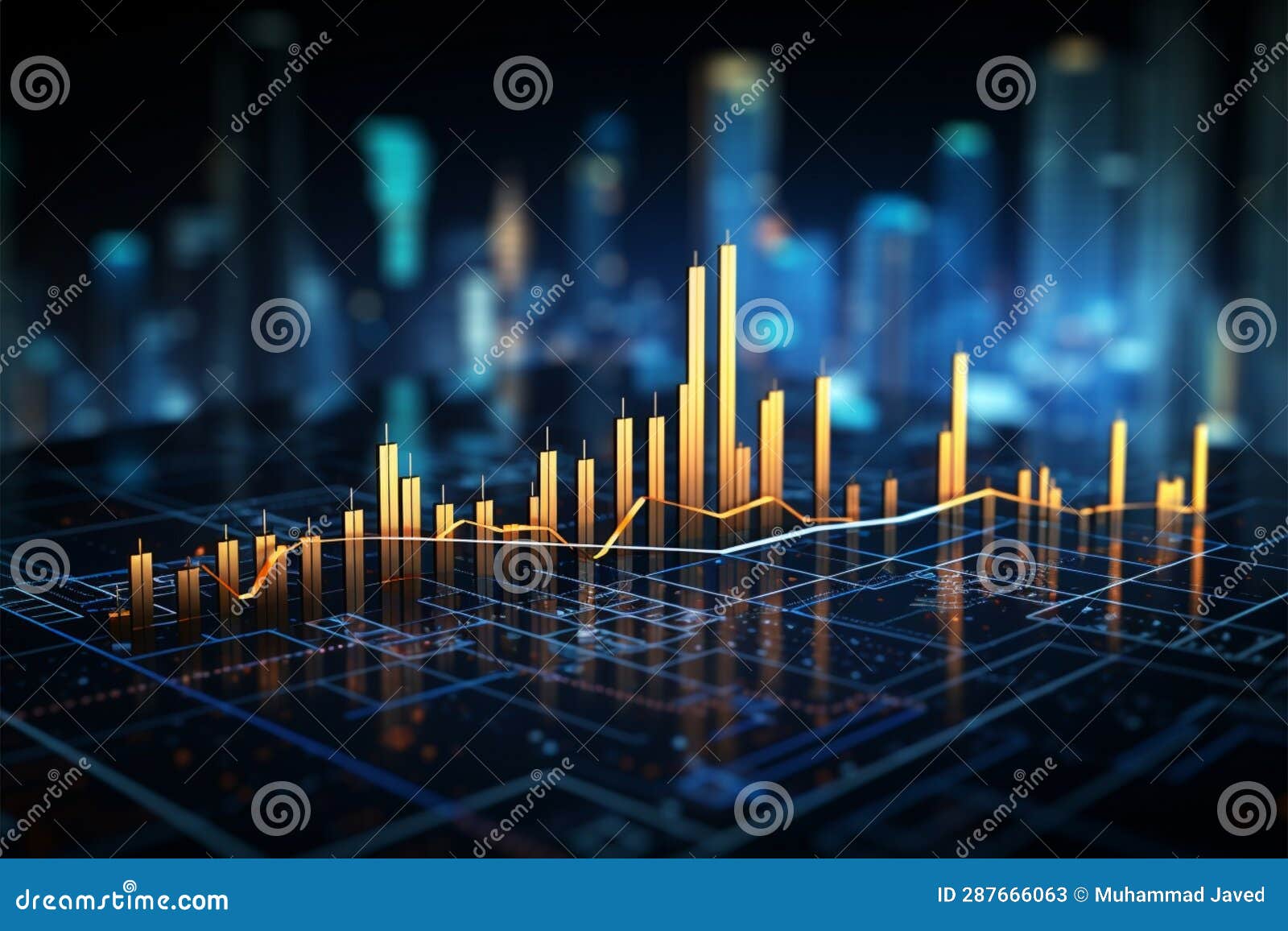 Dynamic Visual Representation of Business and Stock Market Trends and ...