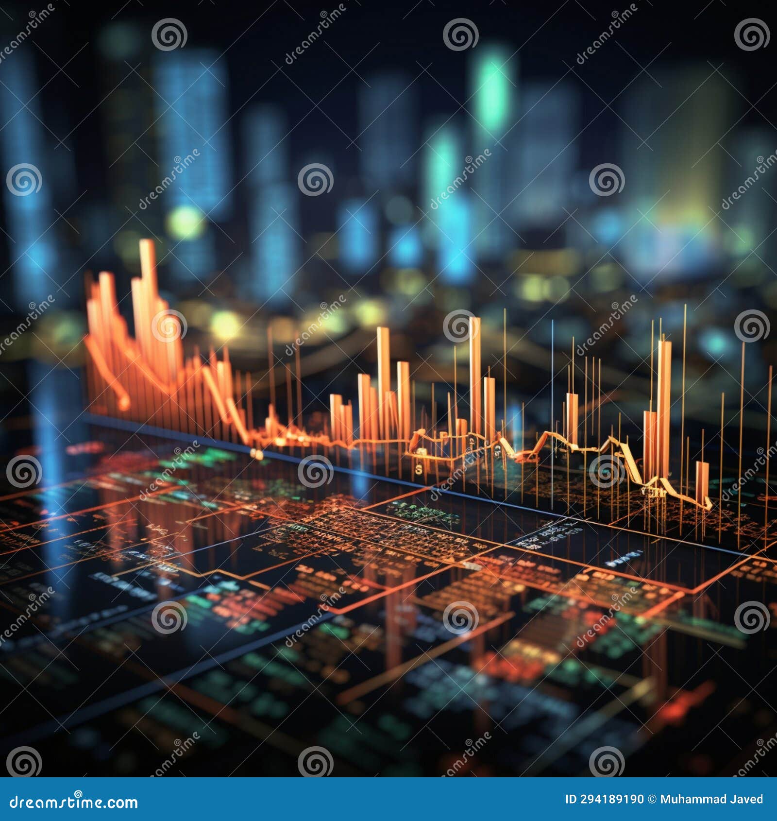 Dynamic Visual Representation of Business and Stock Market Trends and ...