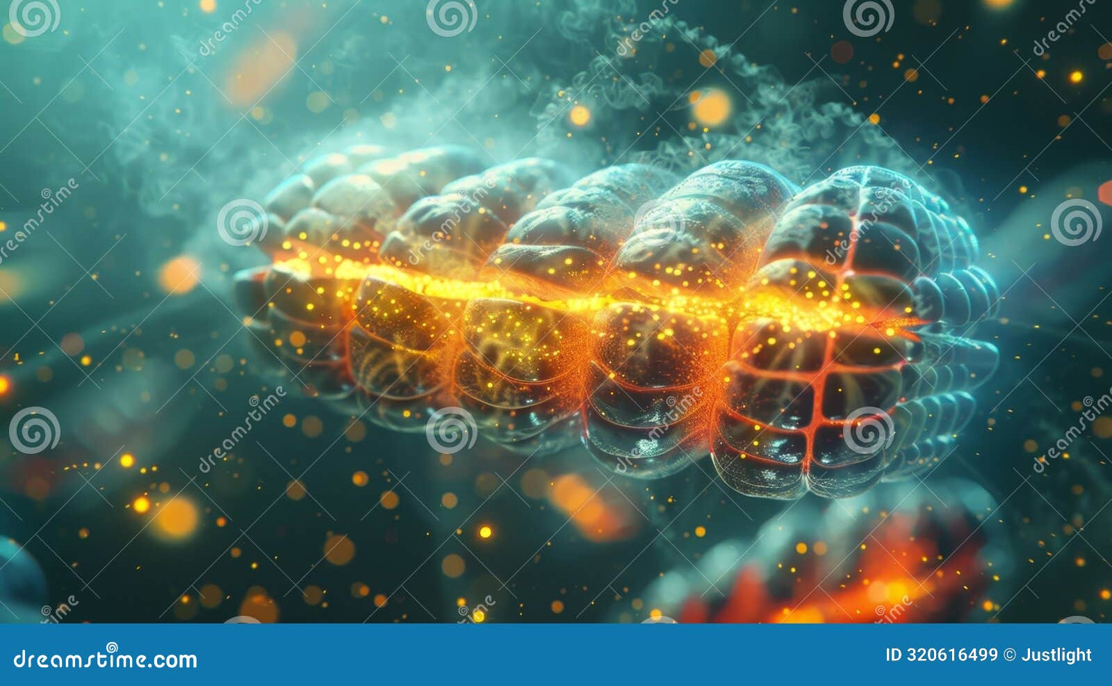 Dynamic Visualization of ATP Production in a Mitochondrion Showing the ...