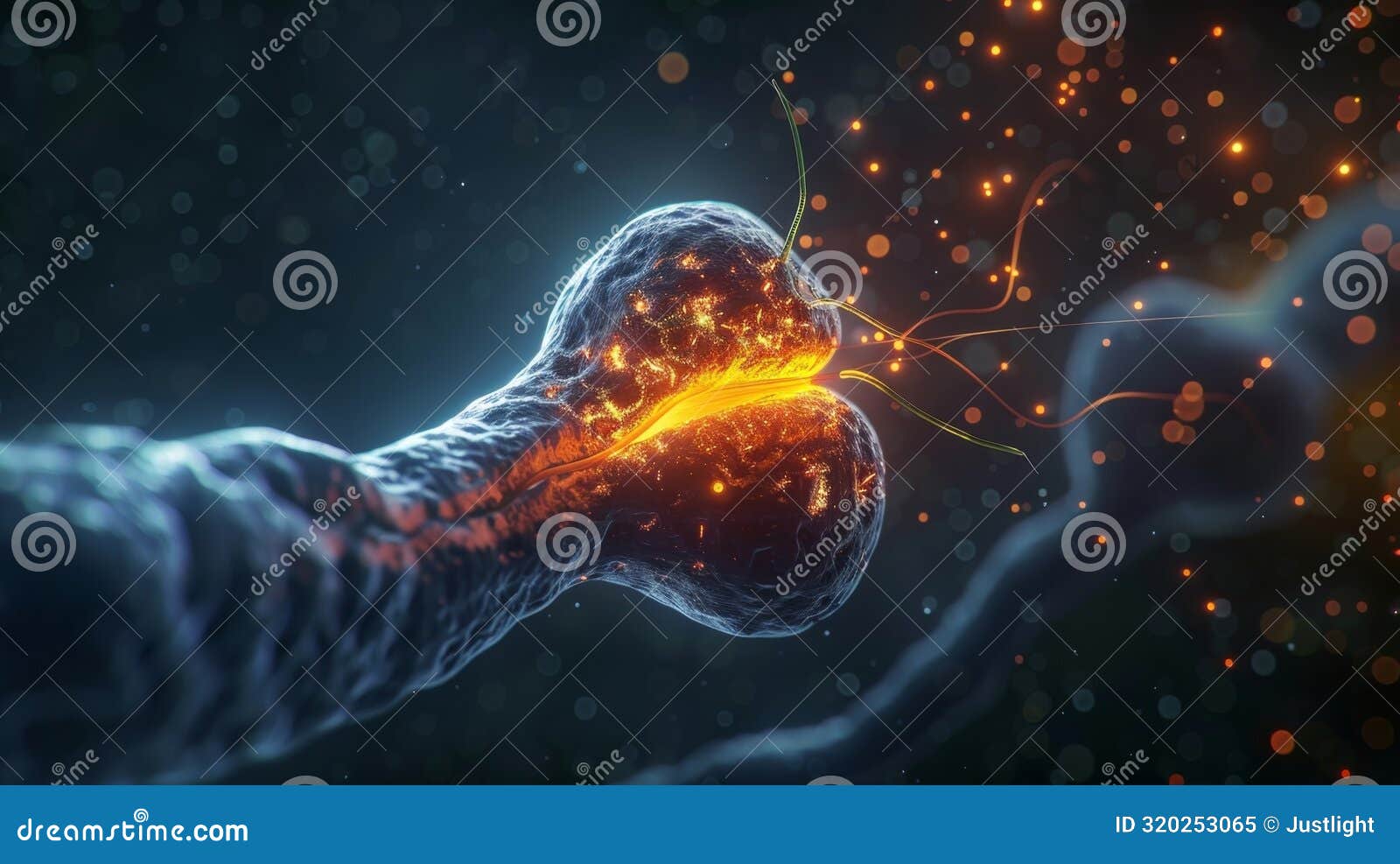 Dynamic Visualization of the Electrical Impulse Triggering the Release ...