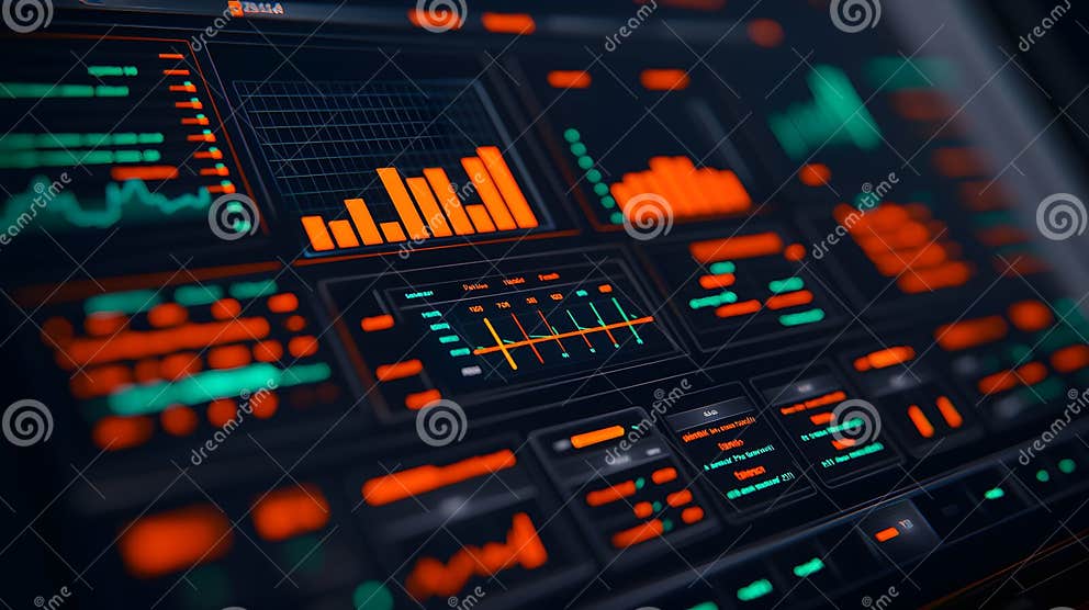 Dynamic Visualization of Key Performance Indicators in a Futuristic ...
