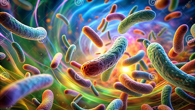 A Dynamic Visualization of Listeria S Cellular Movement Generative AI ...