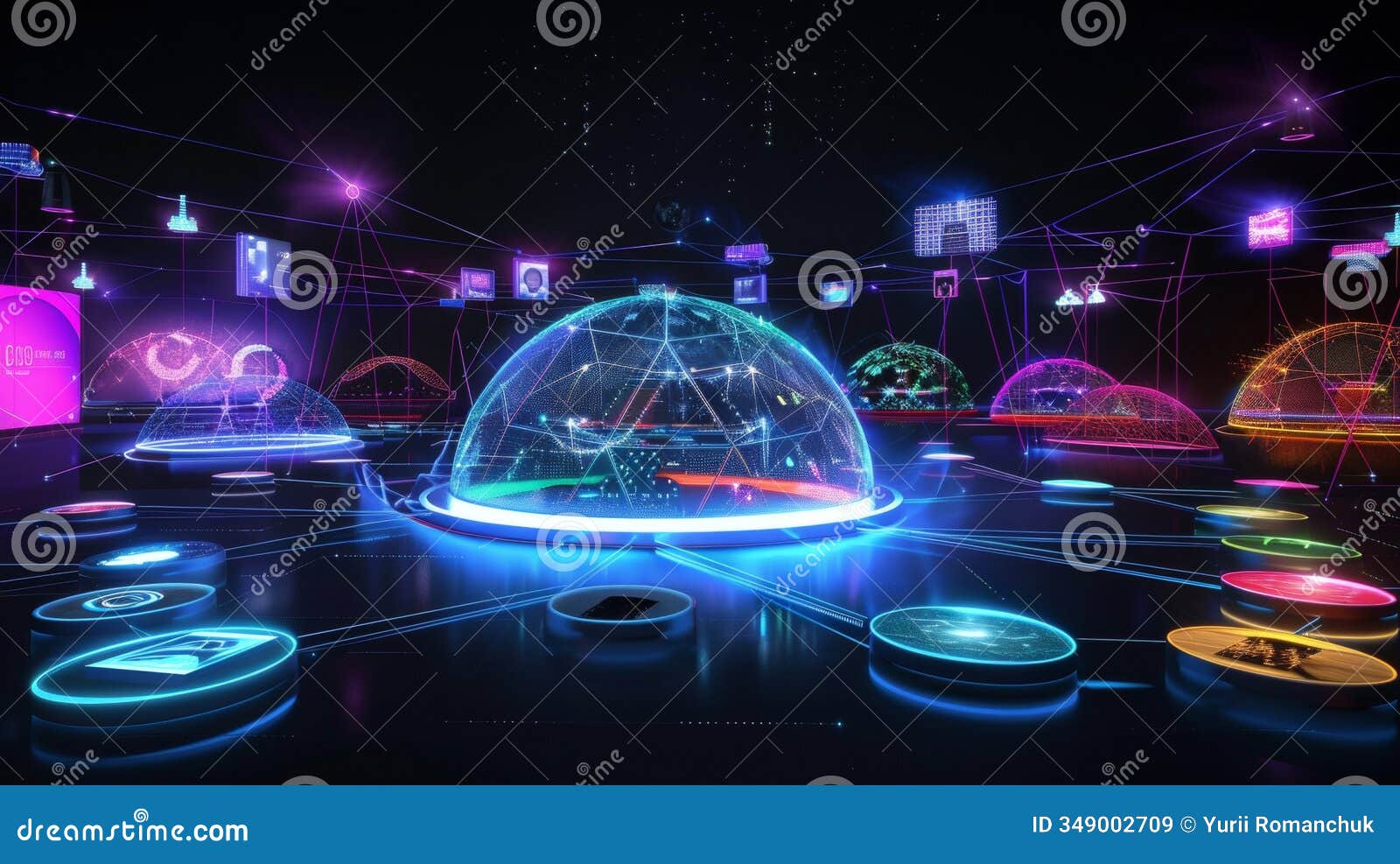 Dynamic Visualization of Video Art Distribution Channels in a Full Dome ...