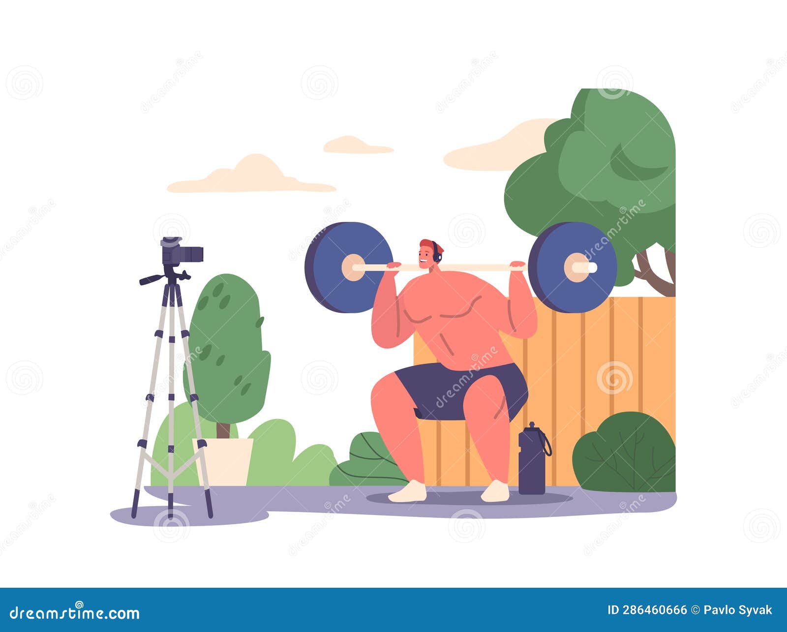 Power Exercise Isolated Cartoon Vector Illustrations | CartoonDealer ... Power Exercise Isolated Cartoon Vector Illustrations | CartoonDealer ...