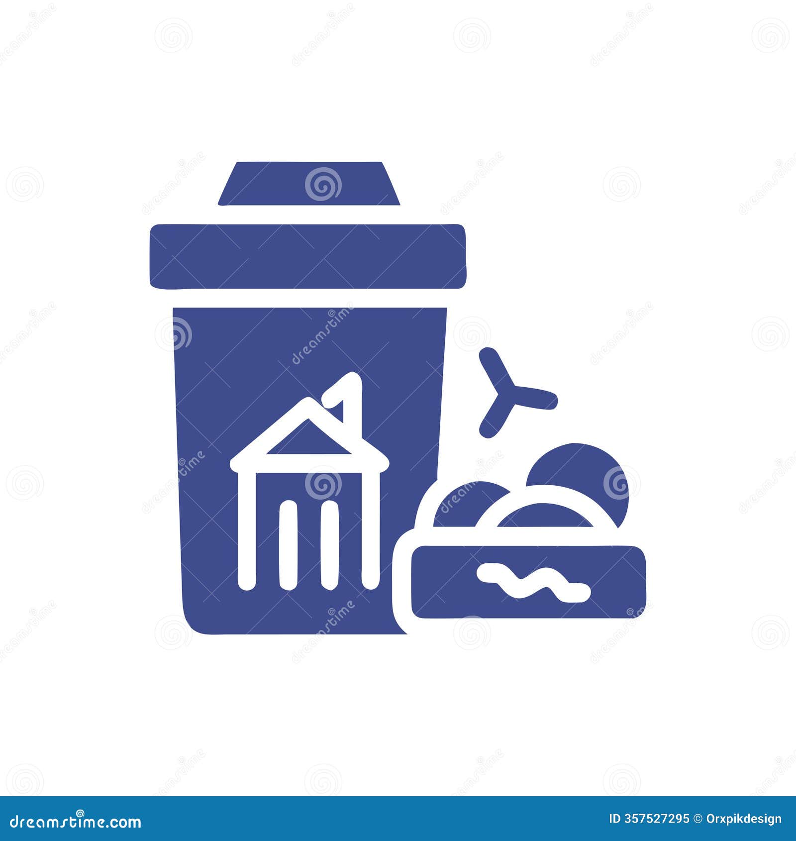 Waste Disposal At Home And Virus Prevention Vector Illustration ...
