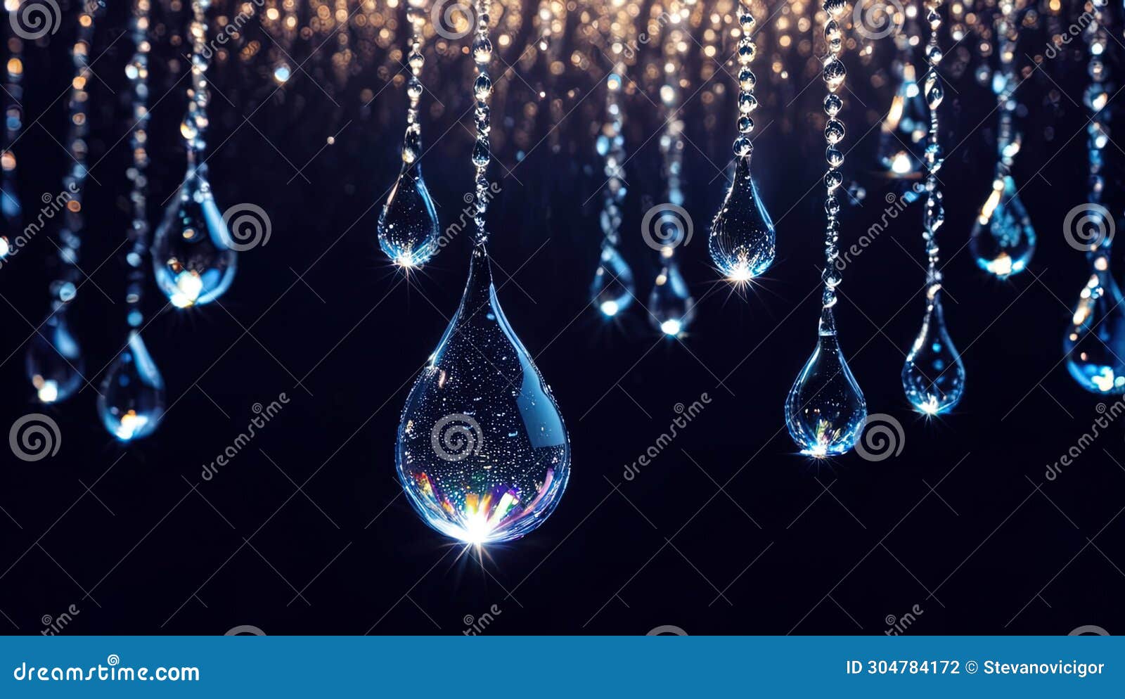 Dynamic Water Drop Splash Effect Stock Illustration - Illustration of ...