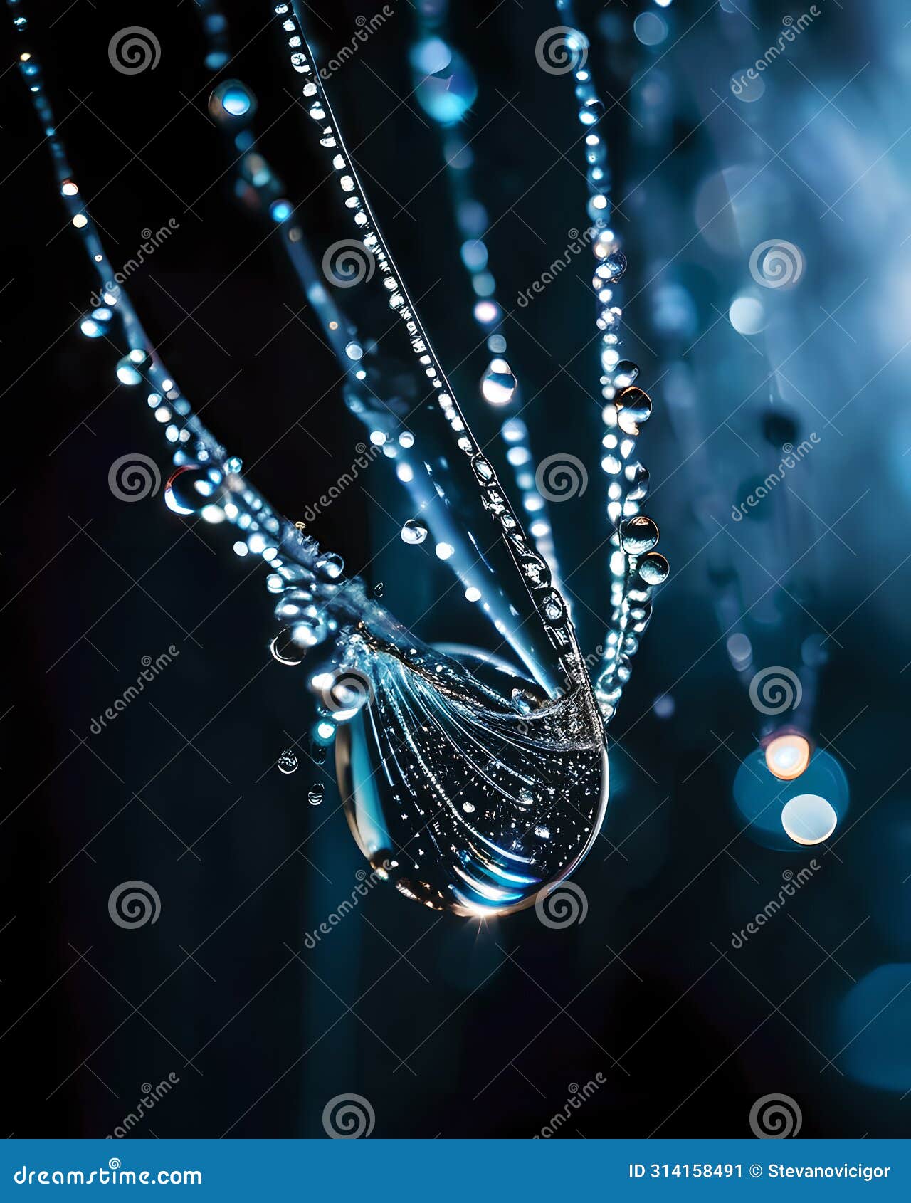 Dynamic Water Drop Splash Effect Stock Illustration - Illustration of ...