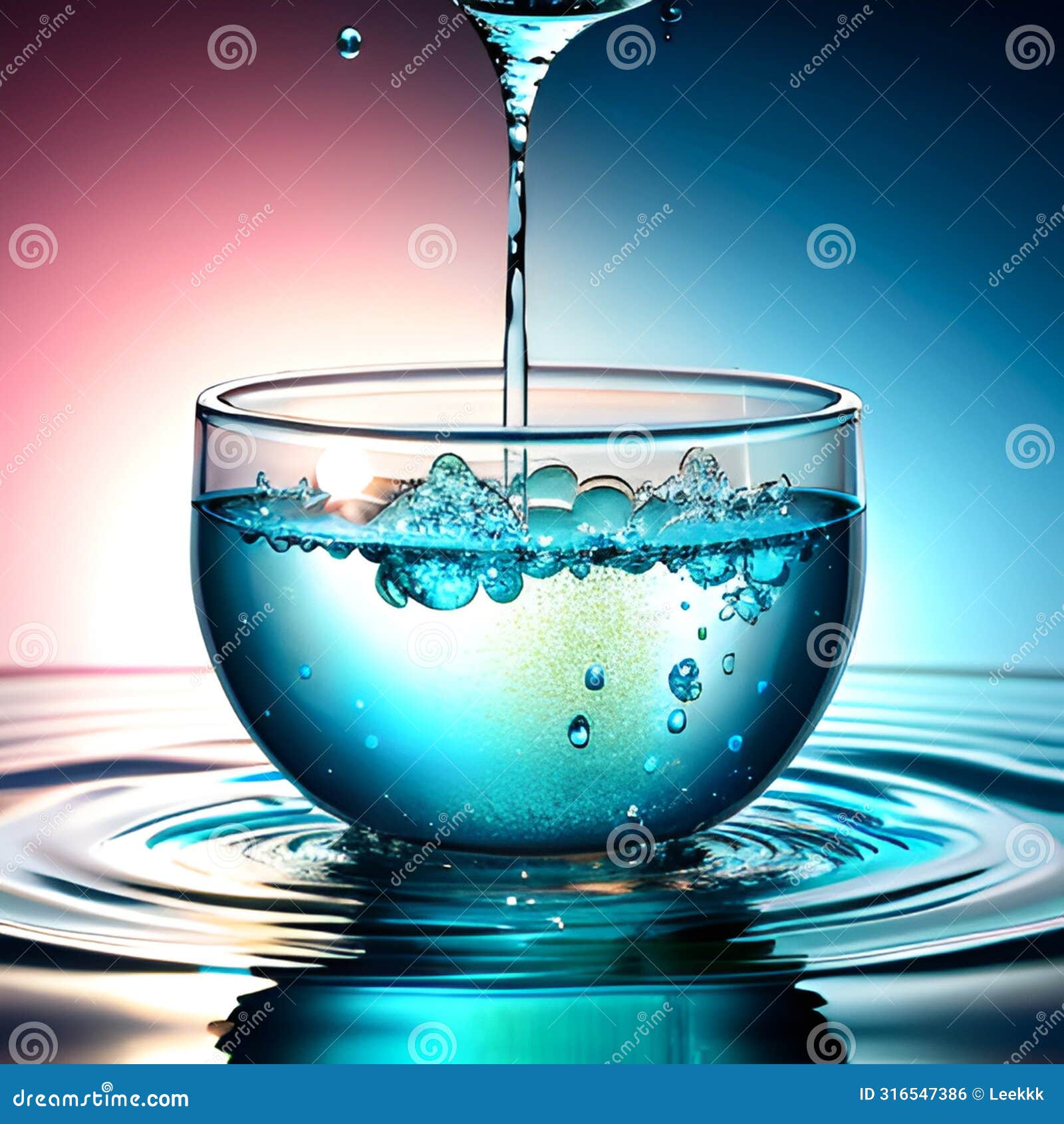 Dynamic Water Droplet Background Water Element Material Water Surface ...