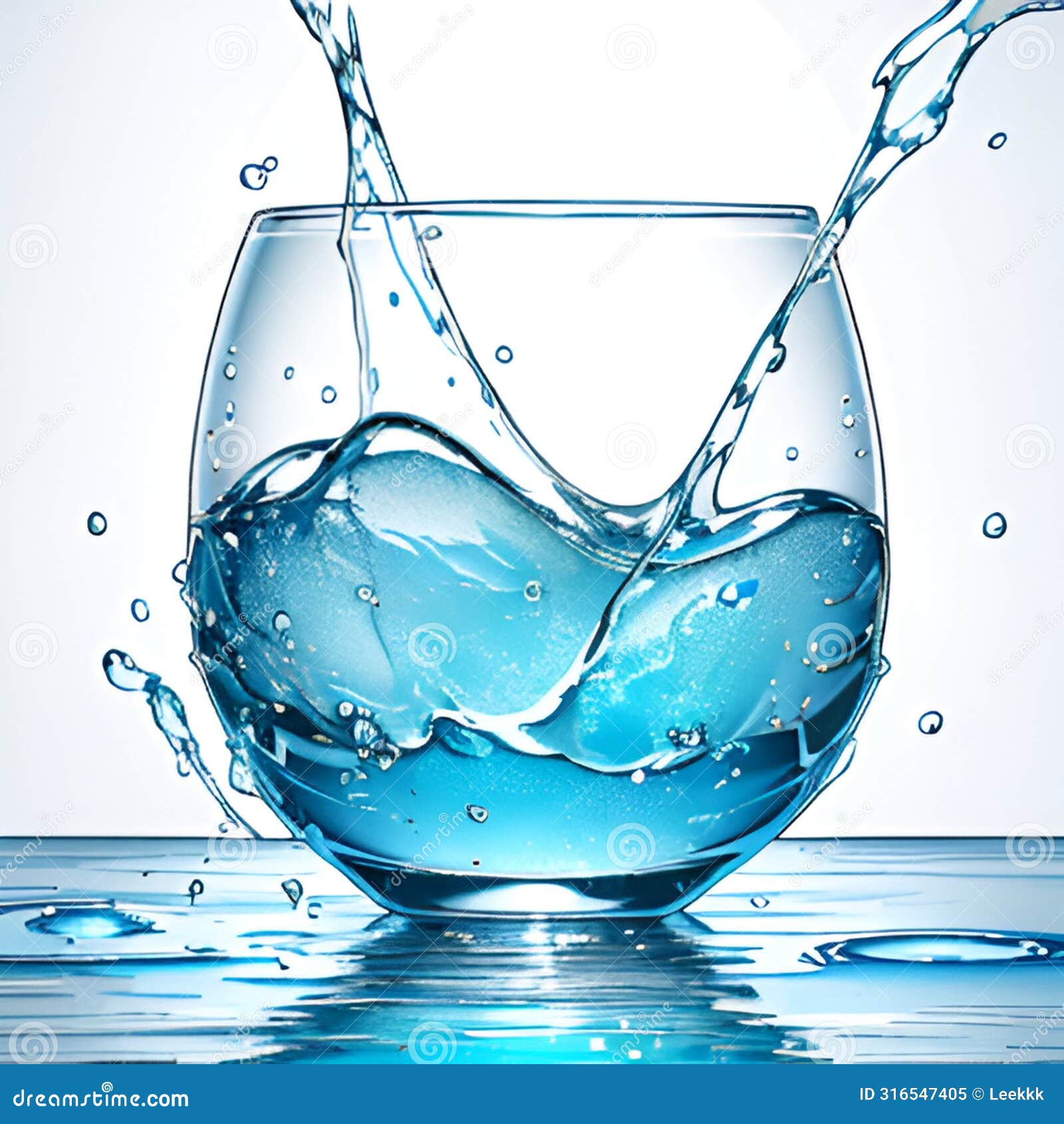 Dynamic Water Droplet Background Water Element Material Water Surface ...