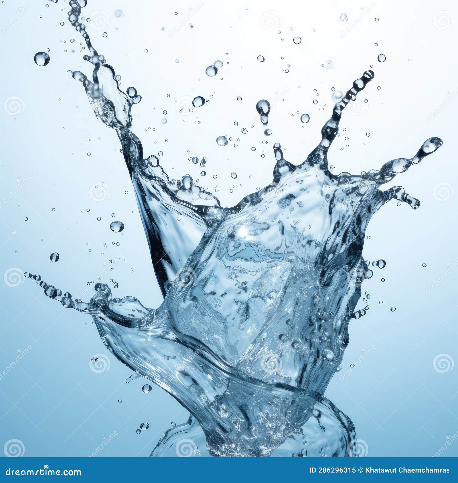 Dynamic Water Splash: Capturing the Fluid Motion of Liquid Droplets in ...