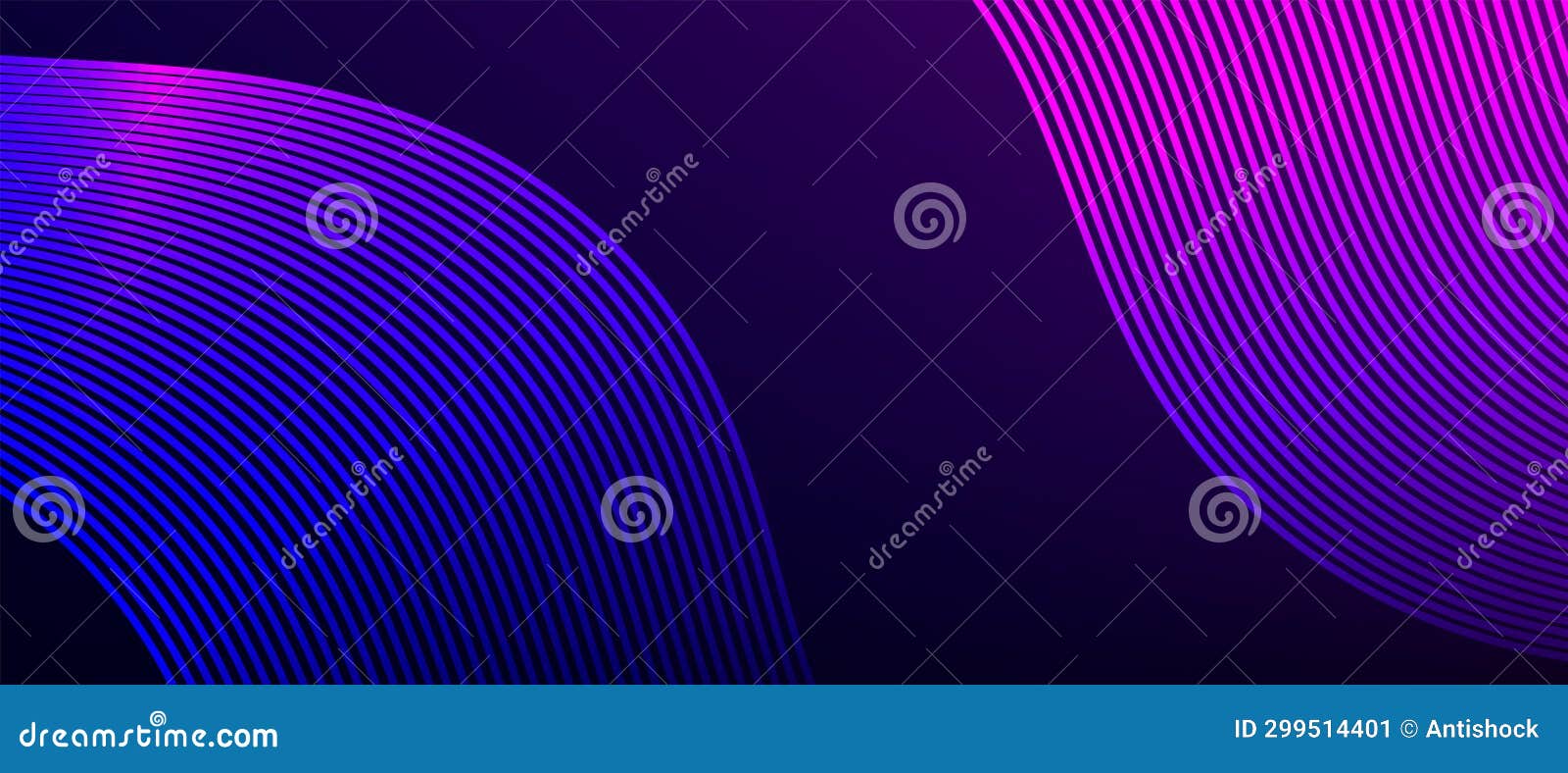 Dynamic Wave Geometric Design. Vector Illustration for Wallpaper ...