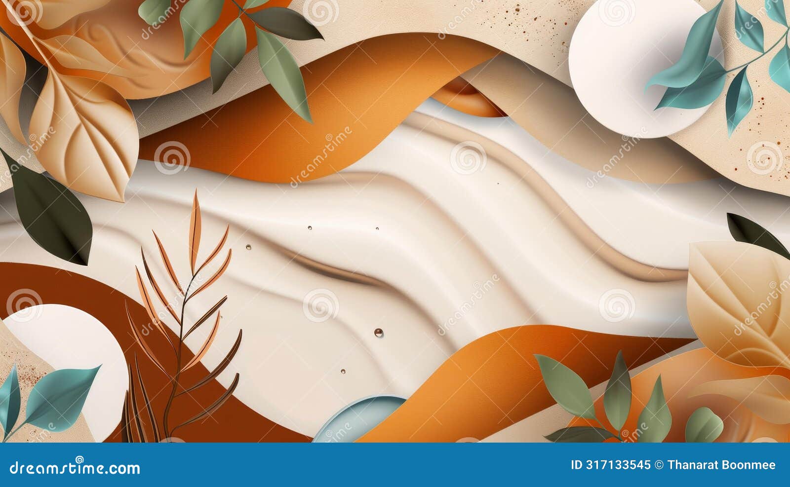 Dynamic Wave Like Collage Template Flowing Pattern of Photo Frames, Ai ...