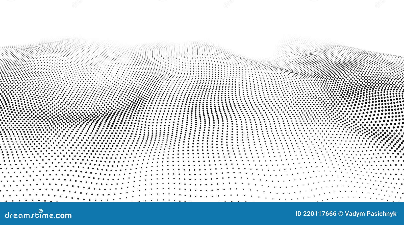 White Wave Paper Curved Reliefs Abstract Background. Grid Map. Pattern ...