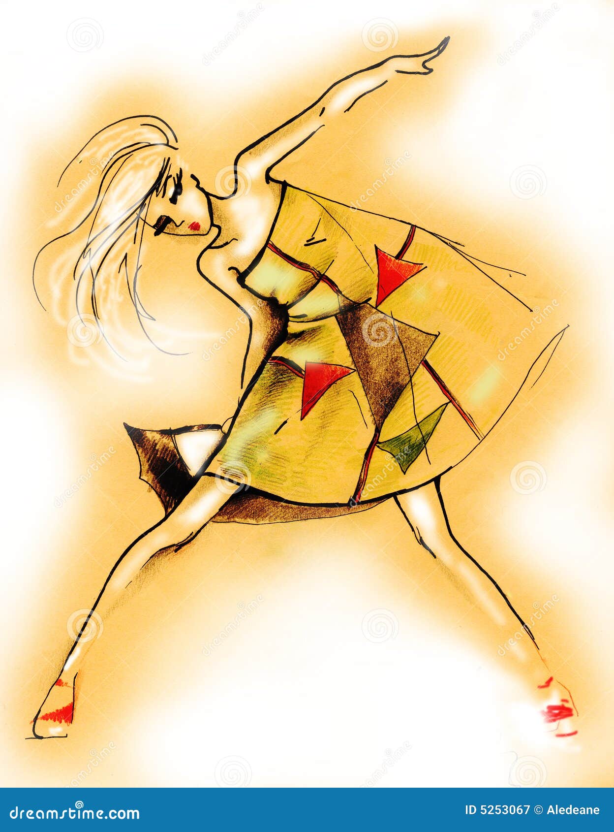 Dynamic Woman Stock Illustrations – 7,999 Dynamic Woman Stock ...