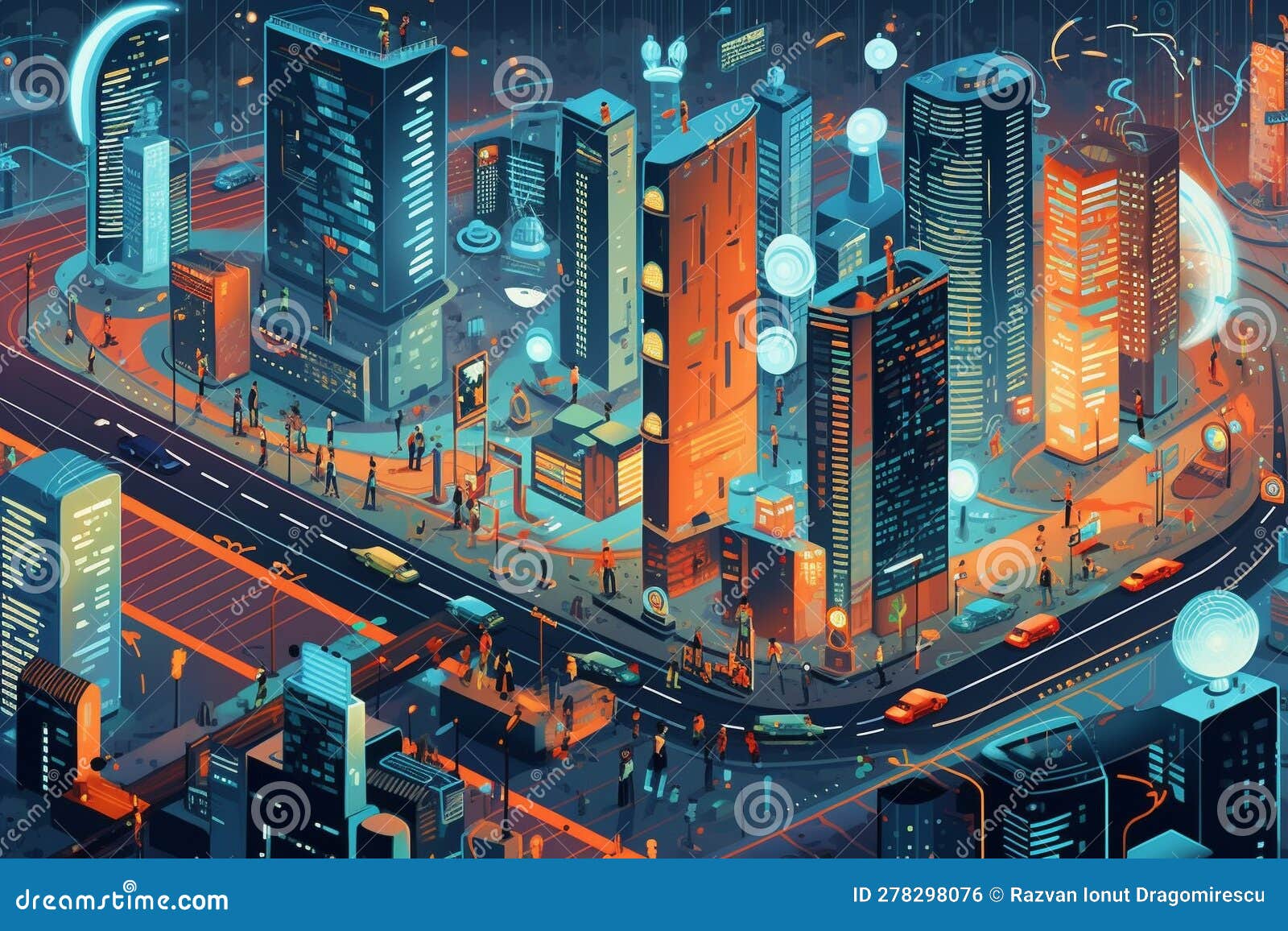 Dynamic World of the Internet of Things (IoT), Showcasing a Diverse ...