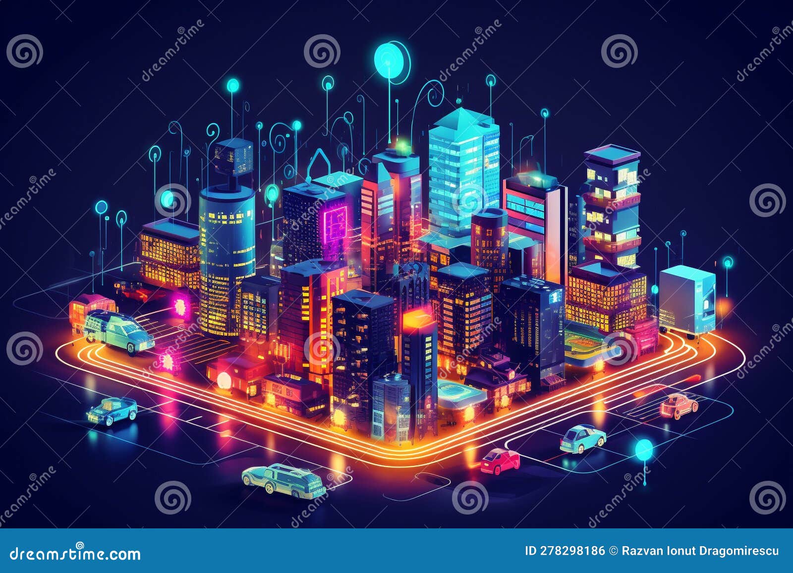 Dynamic World of the Internet of Things (IoT), Showcasing a Diverse ...