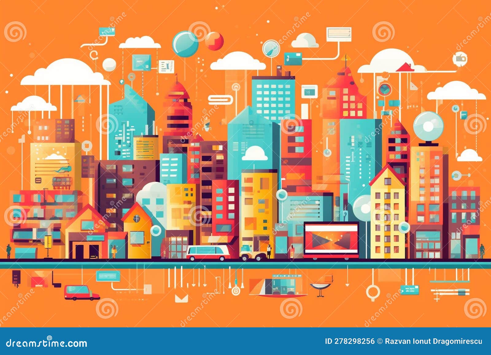 Dynamic World of the Internet of Things (IoT), Showcasing a Diverse ...