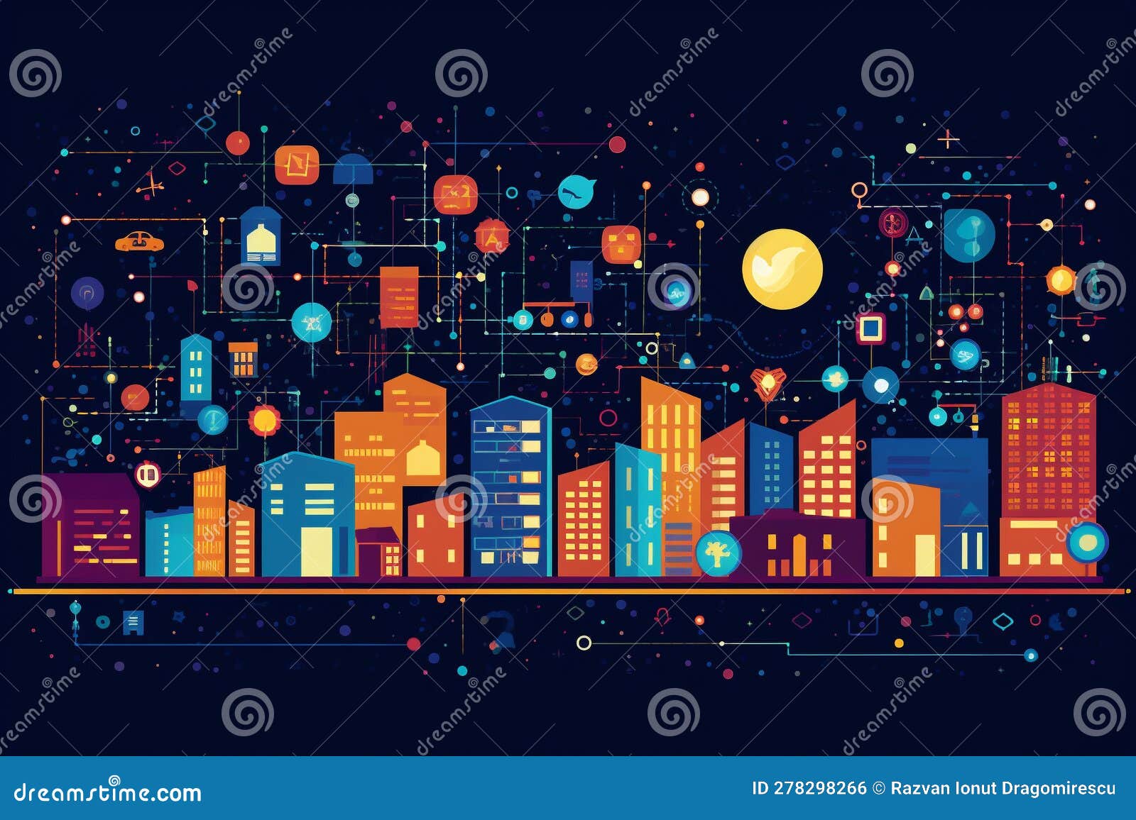 Dynamic World of the Internet of Things (IoT), Showcasing a Diverse ...