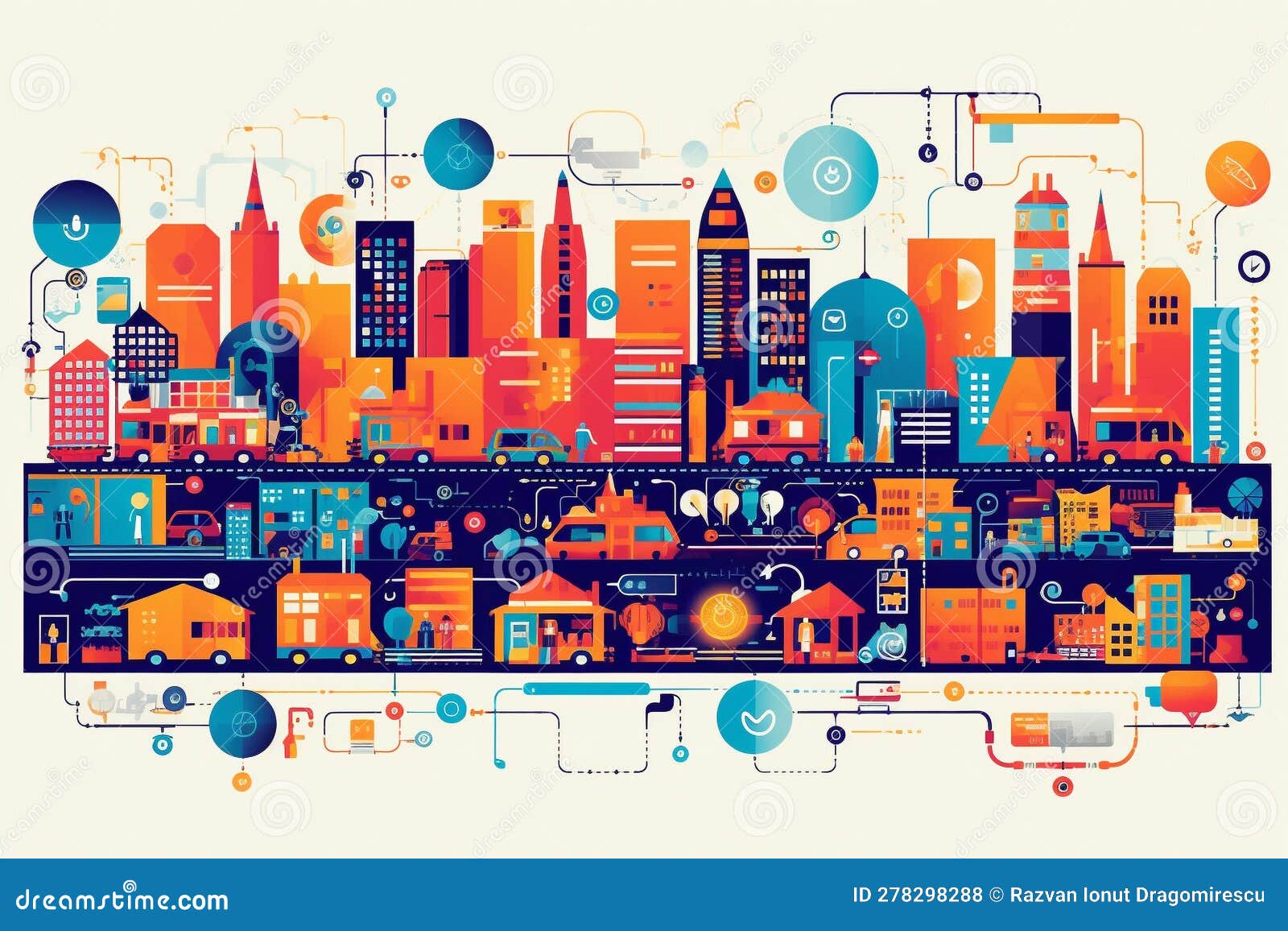 Dynamic World of the Internet of Things (IoT), Showcasing a Diverse ...