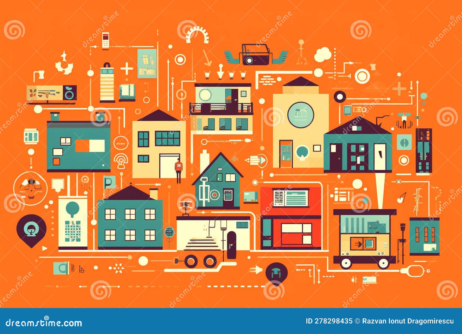 Dynamic World of the Internet of Things (IoT), Showcasing a Diverse ...
