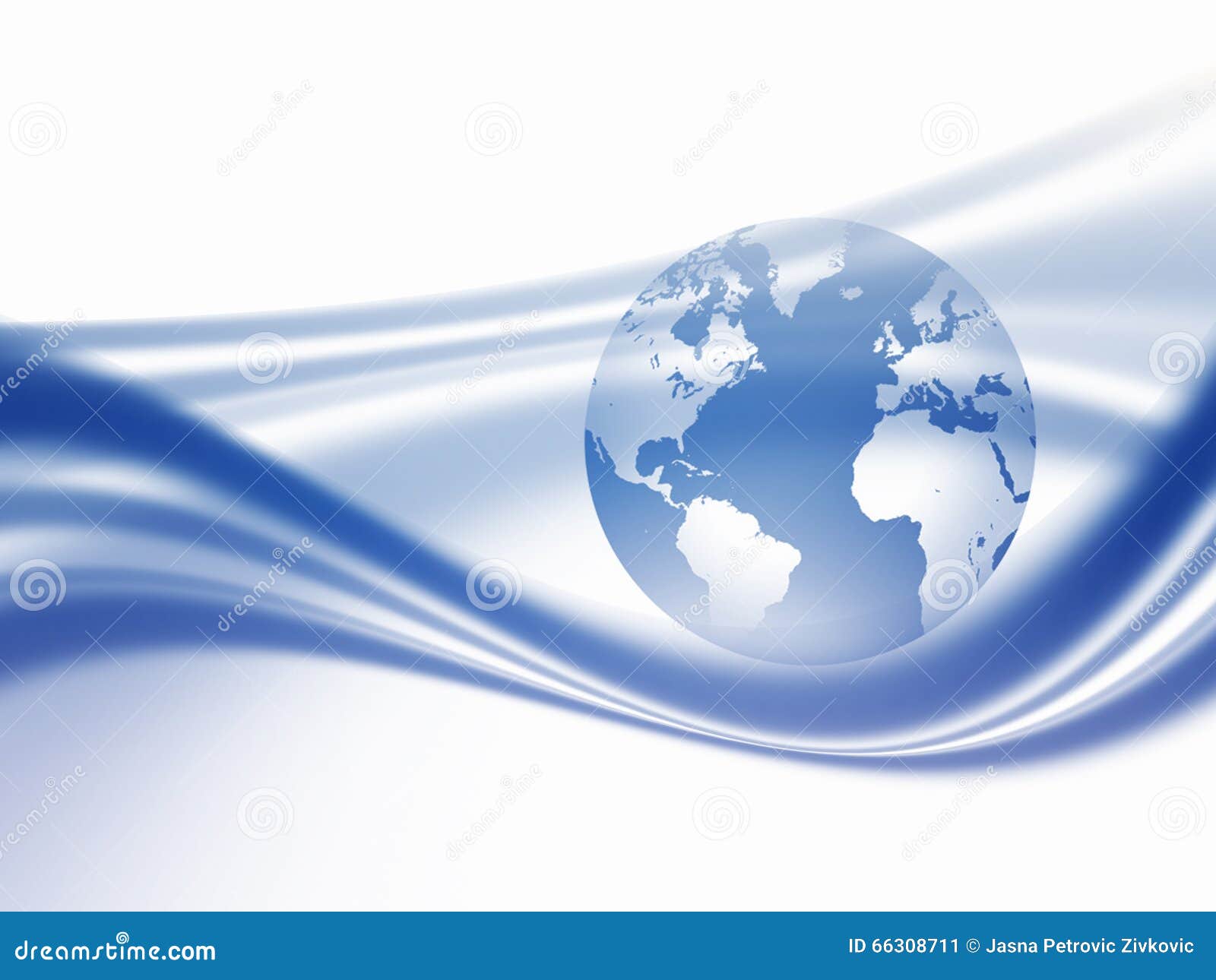 Dynamic World stock illustration. Illustration of futuristic - 66308711