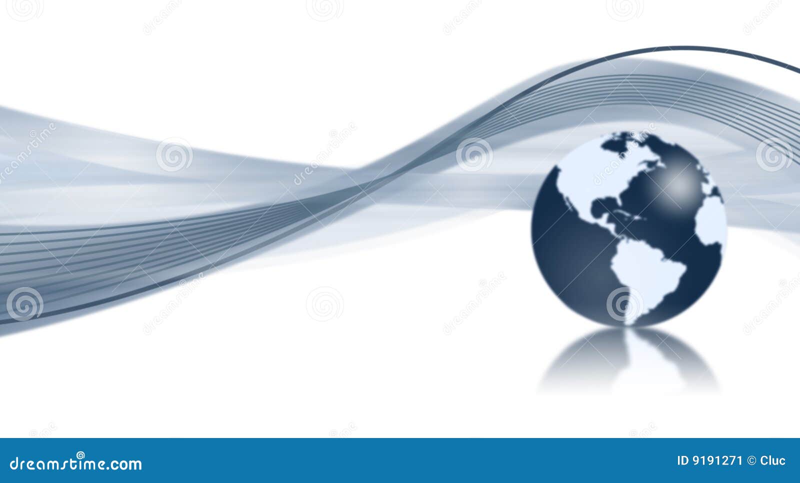 Dynamic World - Opened Future... Stock Illustration - Illustration of ...