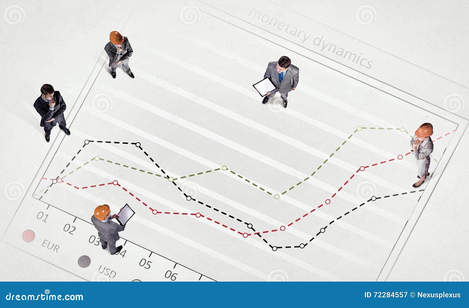 Dynamics of Growth in Business Stock Image - Image of businessman ...