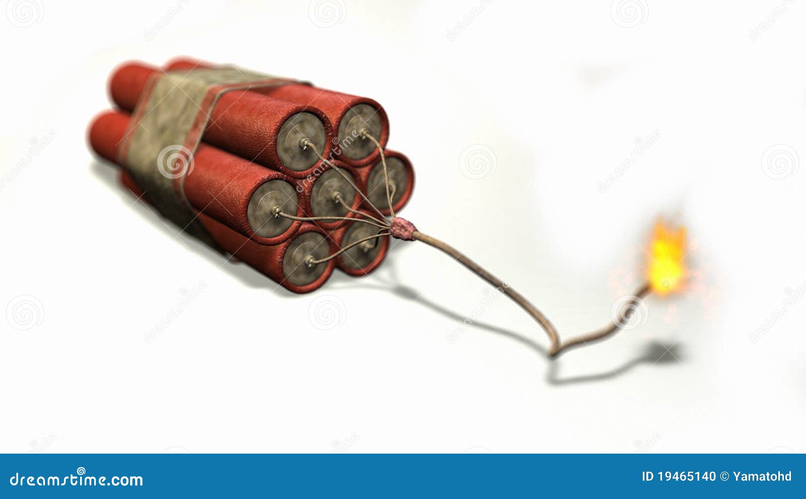 Dynamiet stock illustratie. Illustration of verbranding - 19465140