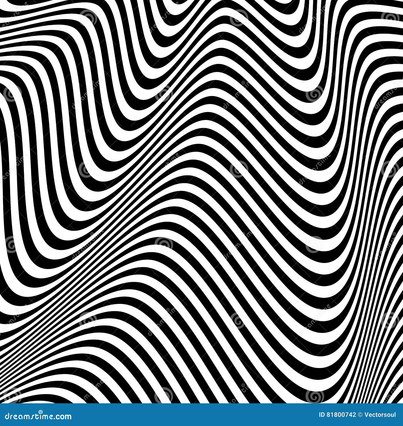 Dynamisch Lijnen Abstract Patroon Vectorillustratie Met Groot C Vector ...