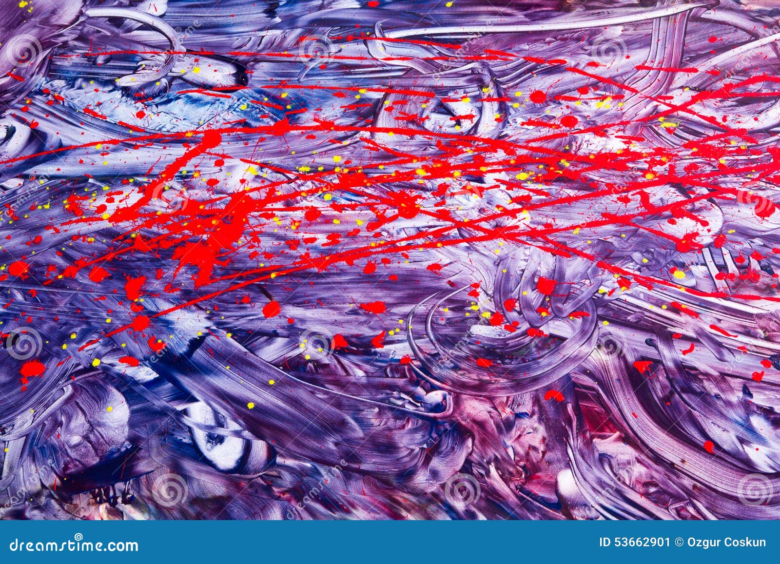 Dynamisch Purper En Rood Abstract Ontwerp Stock Afbeelding - Image of ...