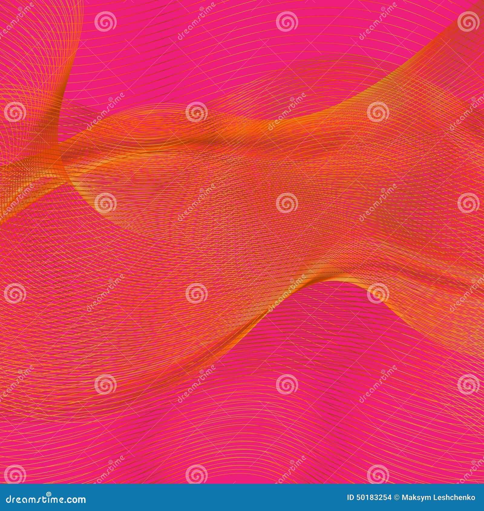 Dynamische Abstrakte Illustration Von Und Strudelmuster Stockfoto ...