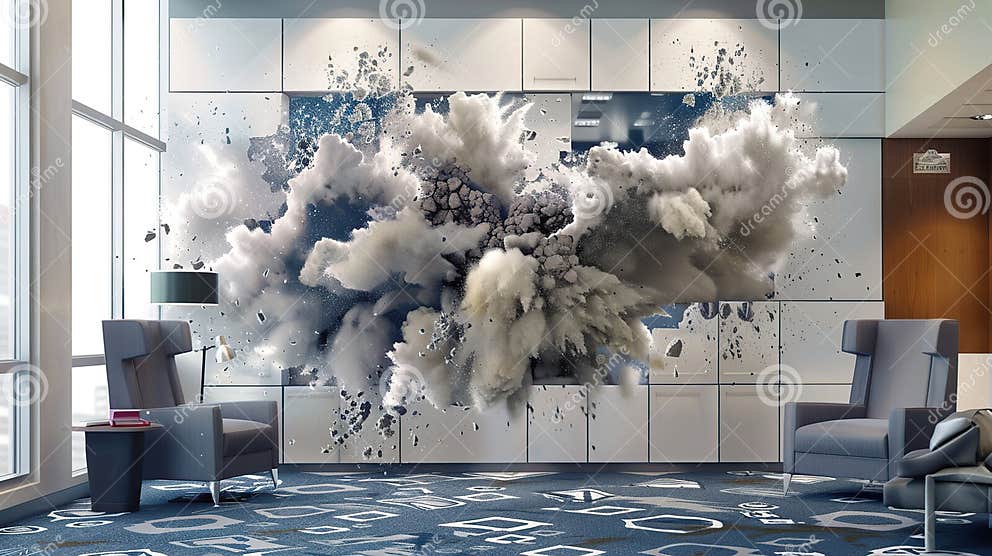 Dynamism Unleashed, Exploding Wall Creates Open Canvas for Design ...