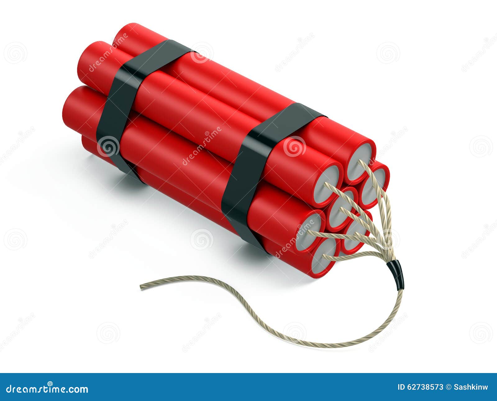 Dynamit stock abbildung. Illustration von getrennt, krise - 62738573
