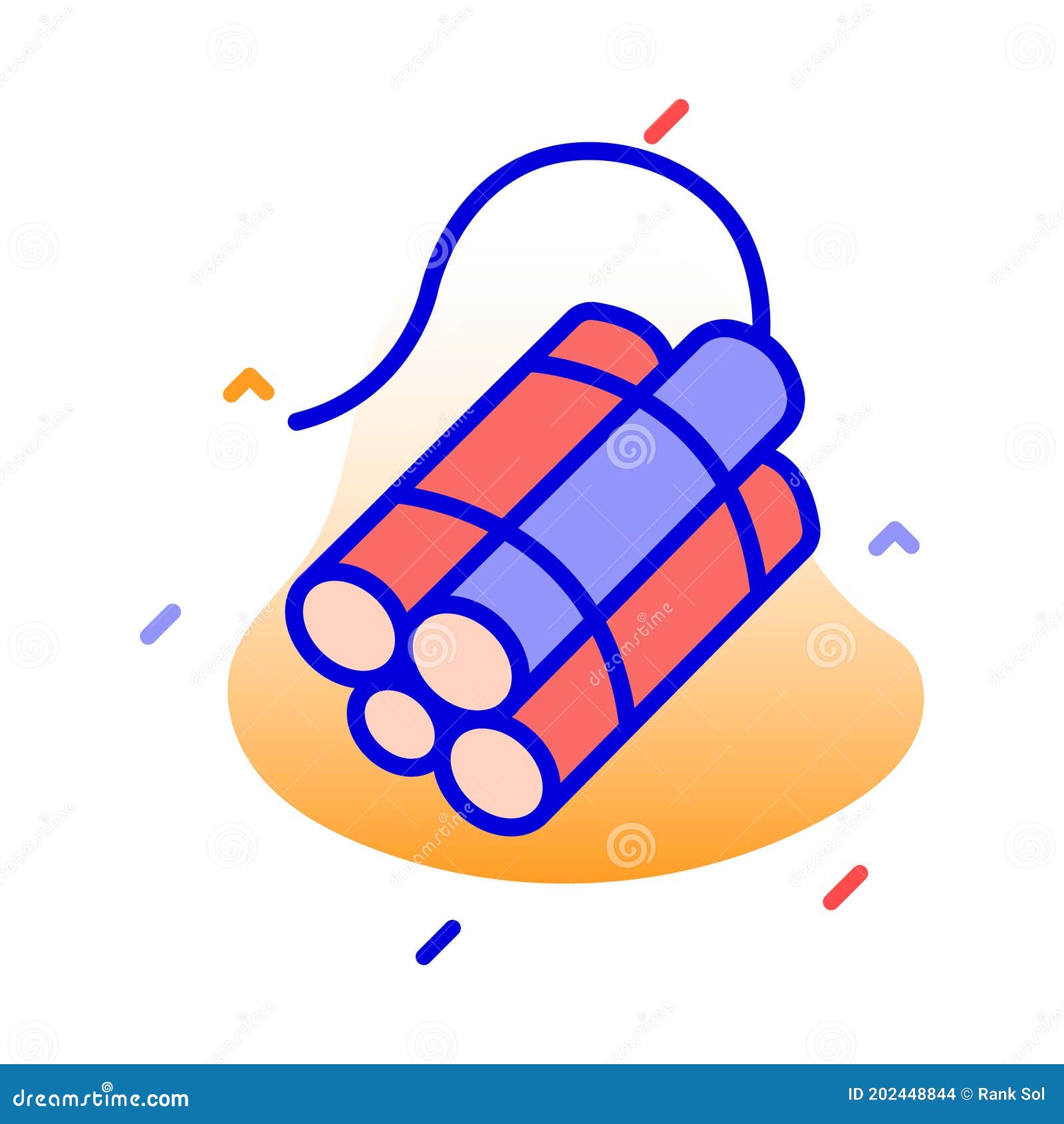 Dynamite, Bomb, Timer, Weapons Fully Editable Vector Icons Stock Vector ...