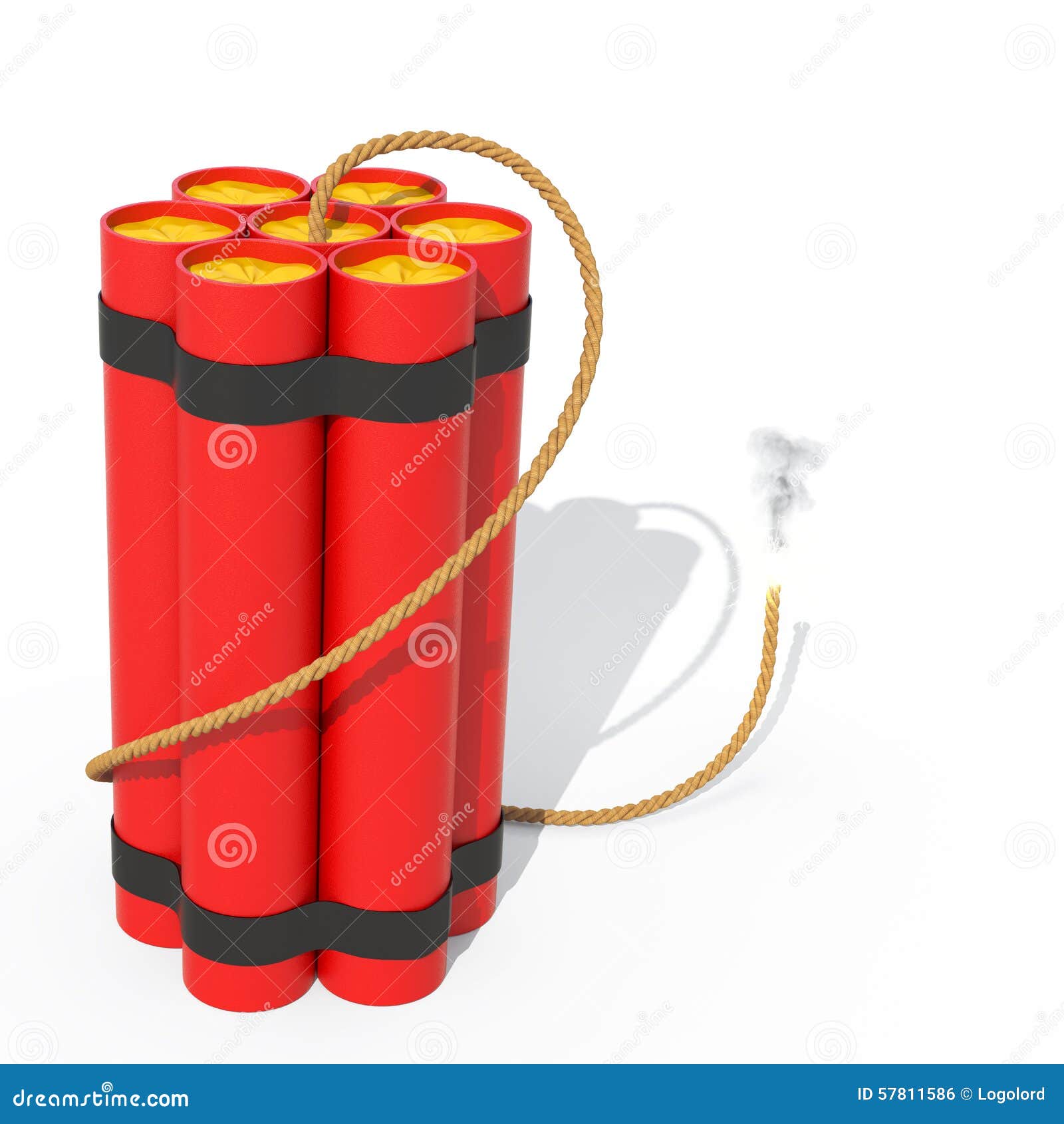 Dynamite, bombs, TNT stock illustration. Illustration of explosive ...
