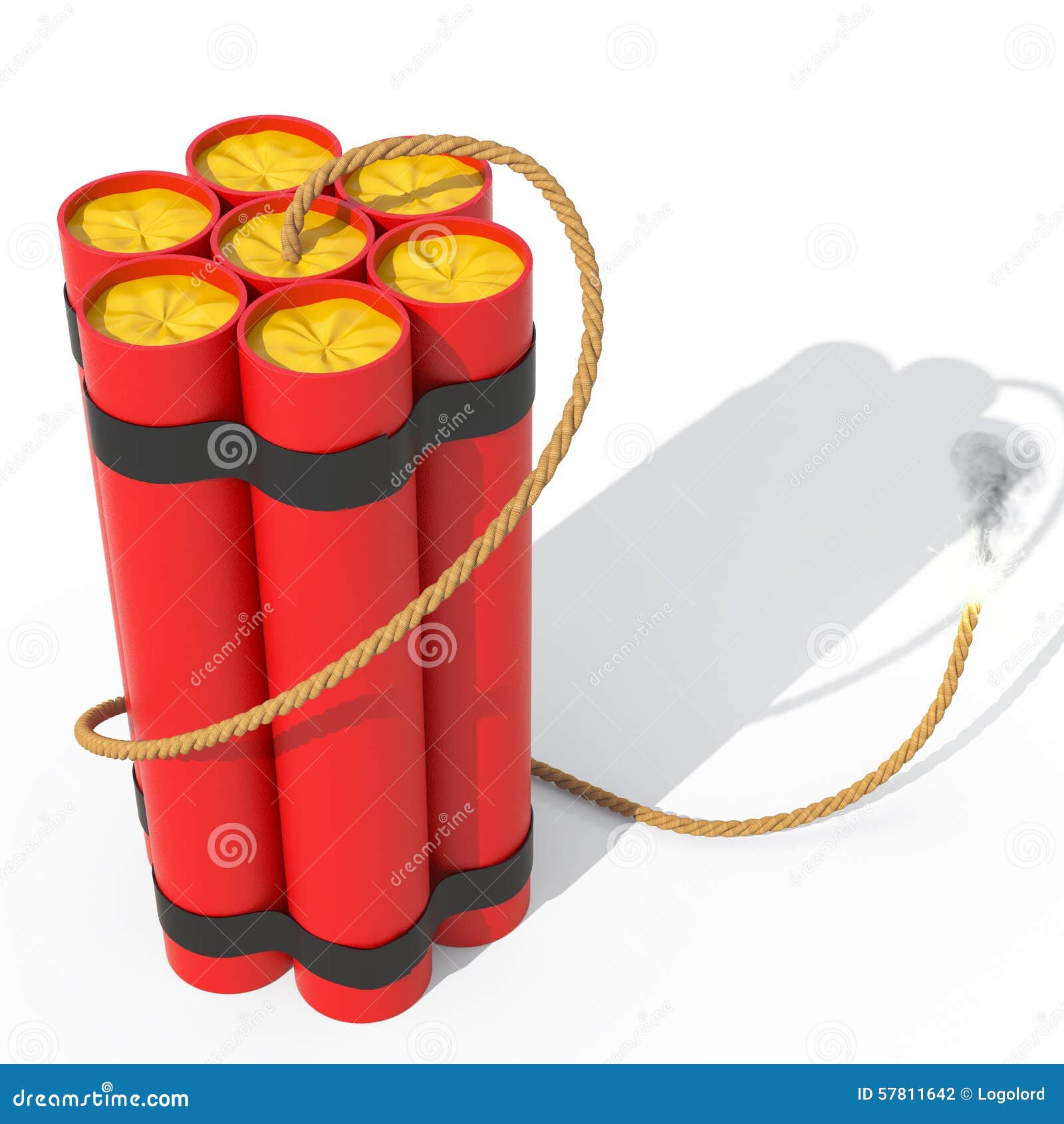 Dynamite, bombs, TNT stock illustration. Illustration of cable - 57811642