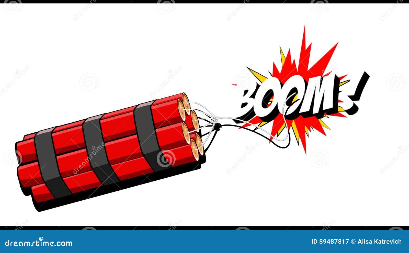 Animated Dynamite Explosion