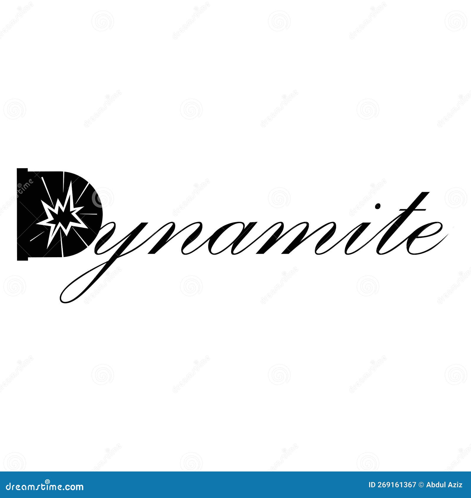 Dynamite Icon Logo Vector Image Stock Vector - Illustration of danger ...