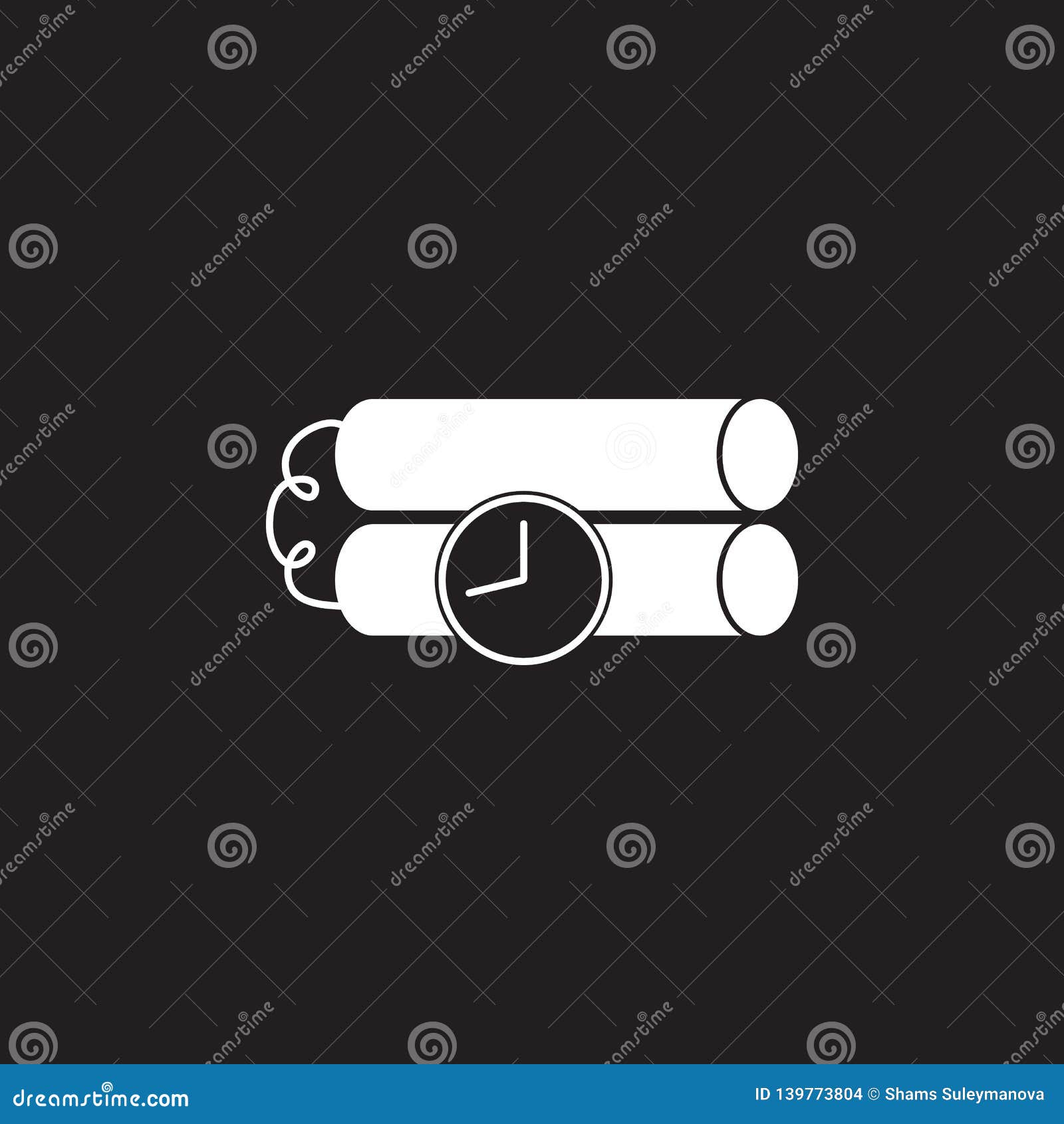 Dynamite Icon. Simple Element Illustration. Dynamite Symbol Design ...