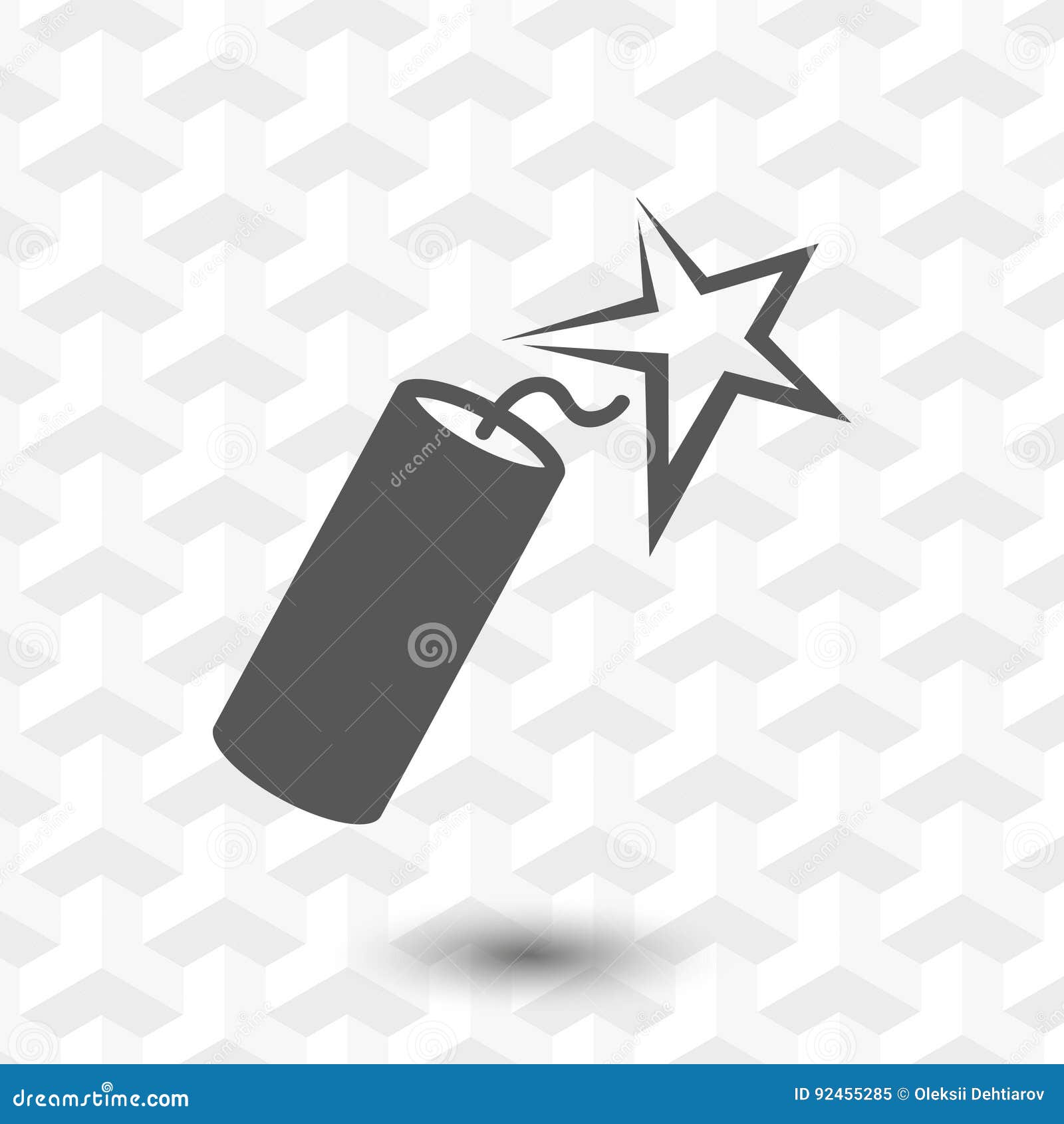 Dynamite Icon Stock Vector Illustration Flat Design Stock Vector ...