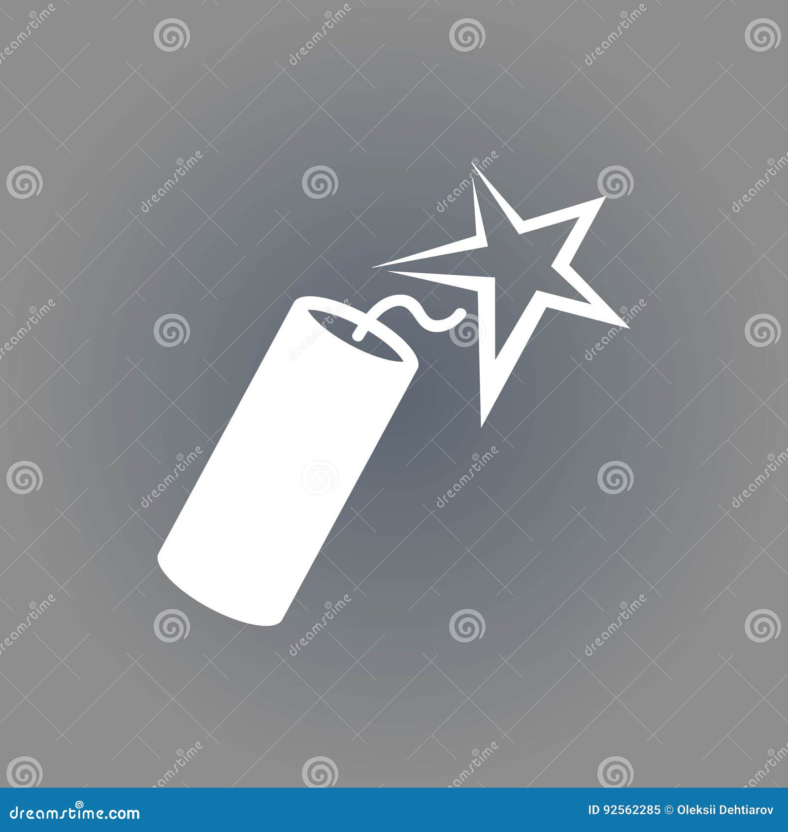 Dynamite Icon Stock Vector Illustration Flat Design Stock Vector ...