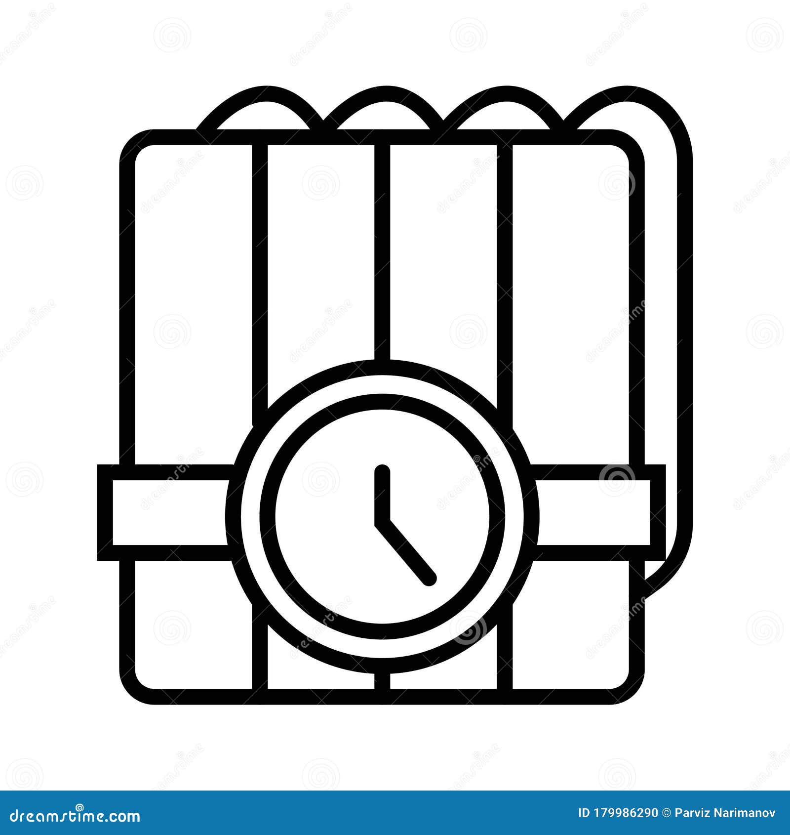 Dynamite Icon Vector Illustration Photo Stock Illustration ...