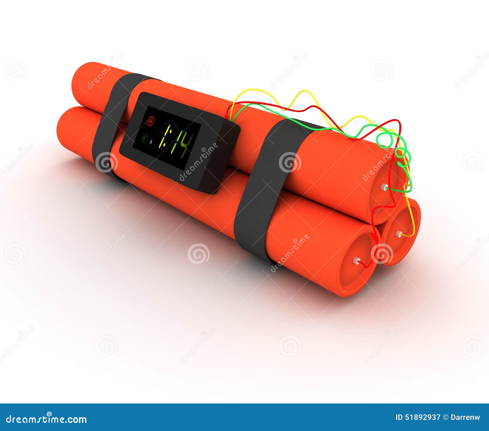 Dynamite stock illustration. Illustration of countdown - 51892937
