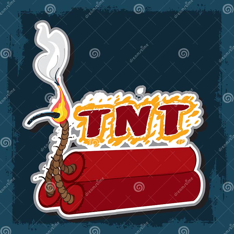 Dynamite logo stock illustration. Illustration of pledge - 160651954