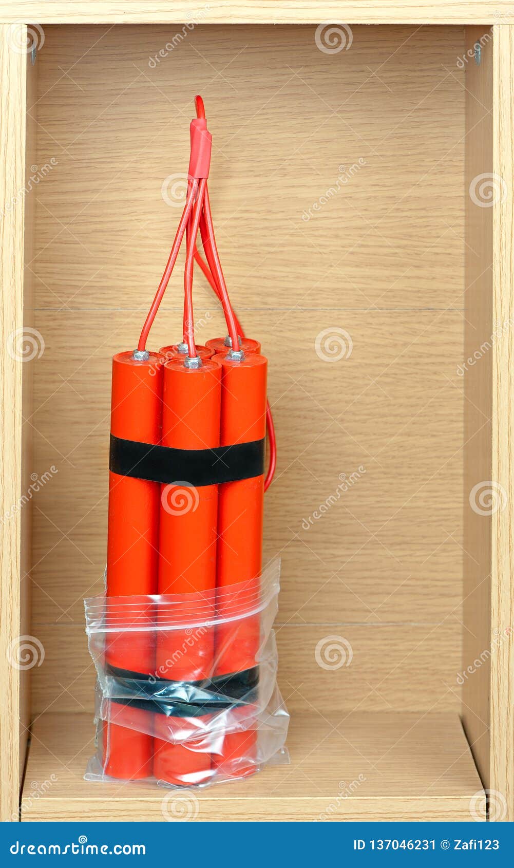 Dynamite packaged small stock image. Image of dangerous - 137046231