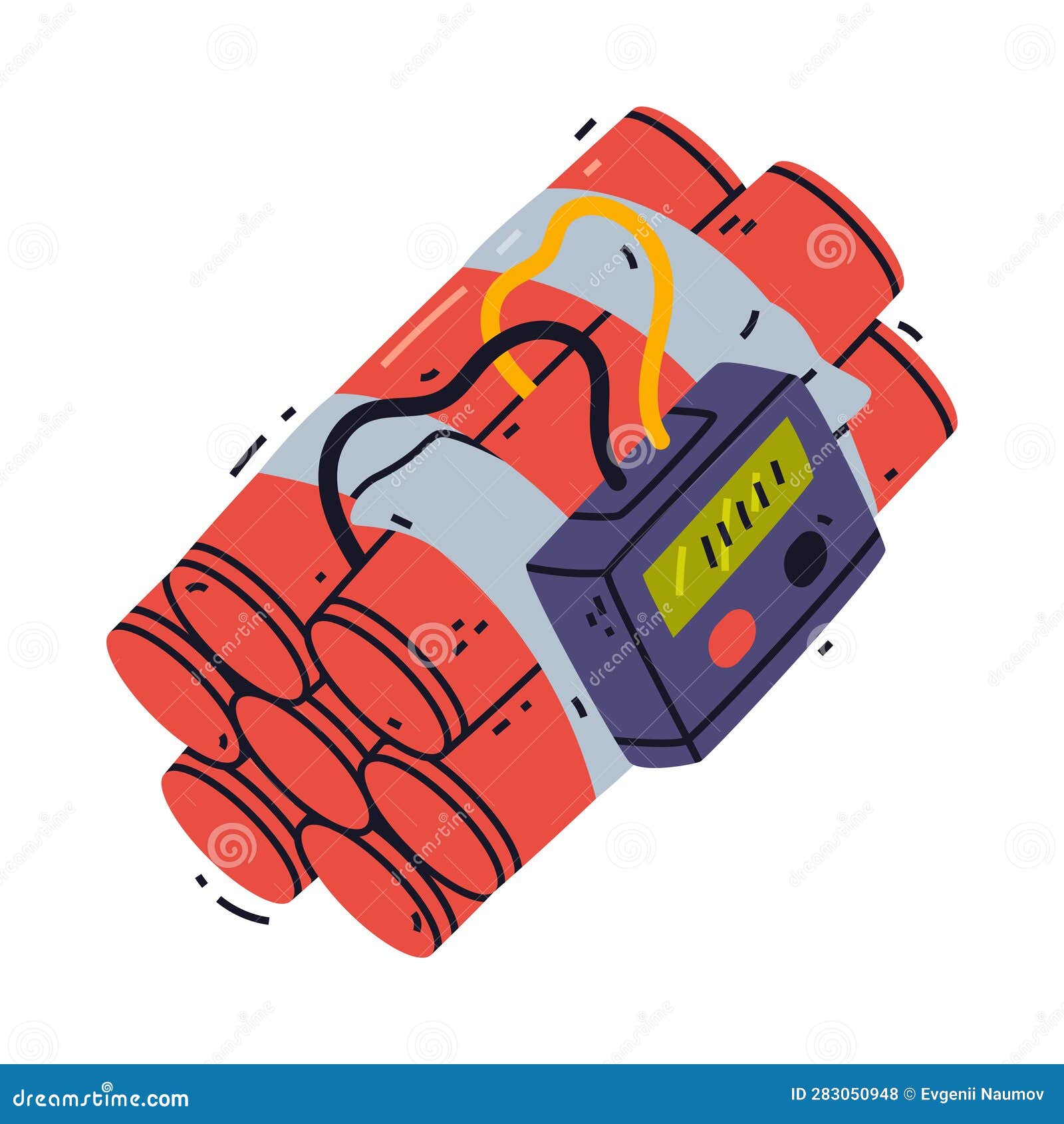 Dynamite Red Stick Sheaf As Explosive and Reactive Substance for ...