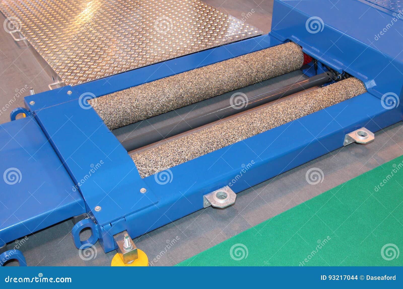 Dynamometer Rolling Road. stock photo. Image of truck - 93217044